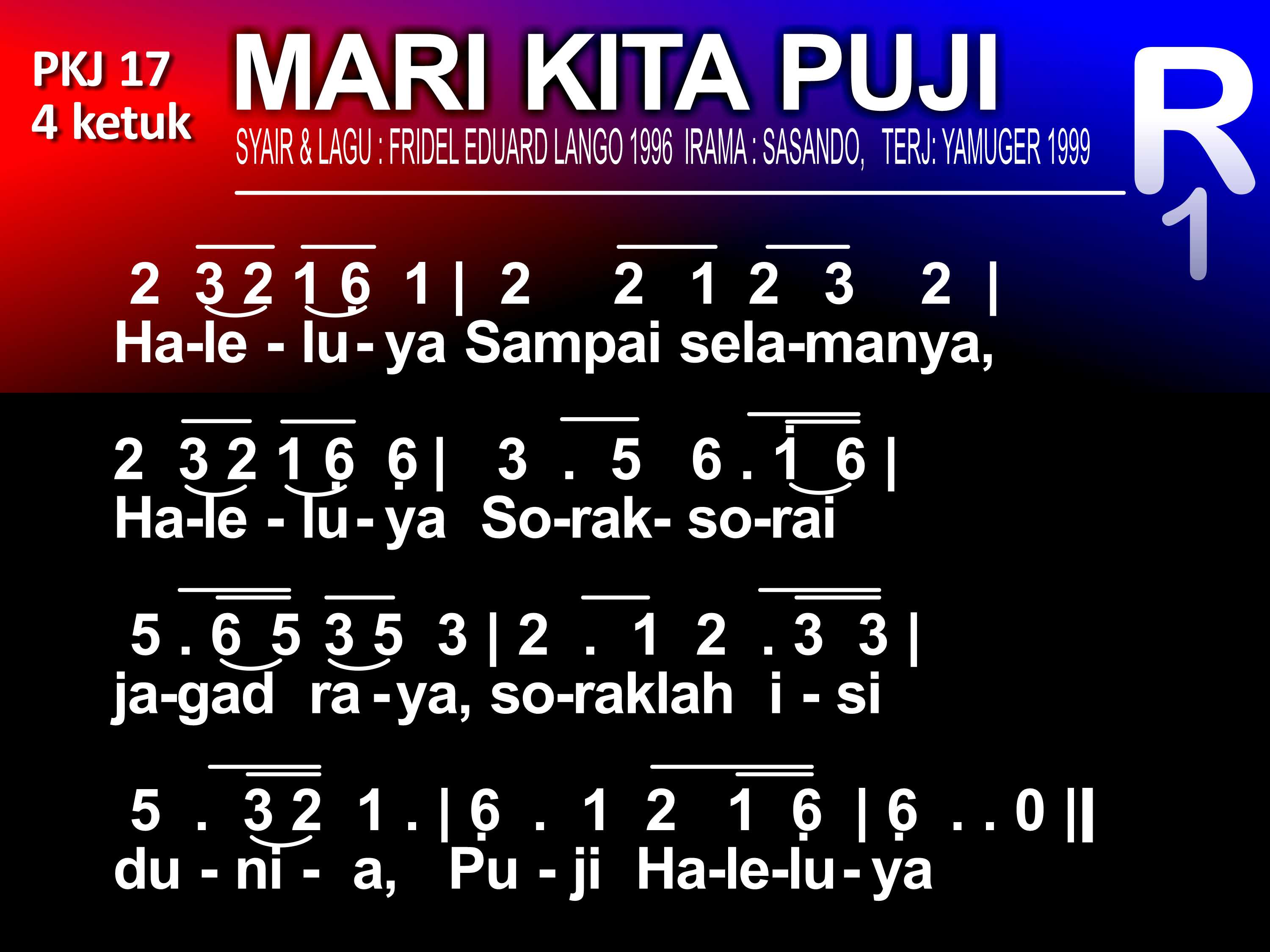 KidungOnline.com - PKJ 017 MARI KITA PUJI